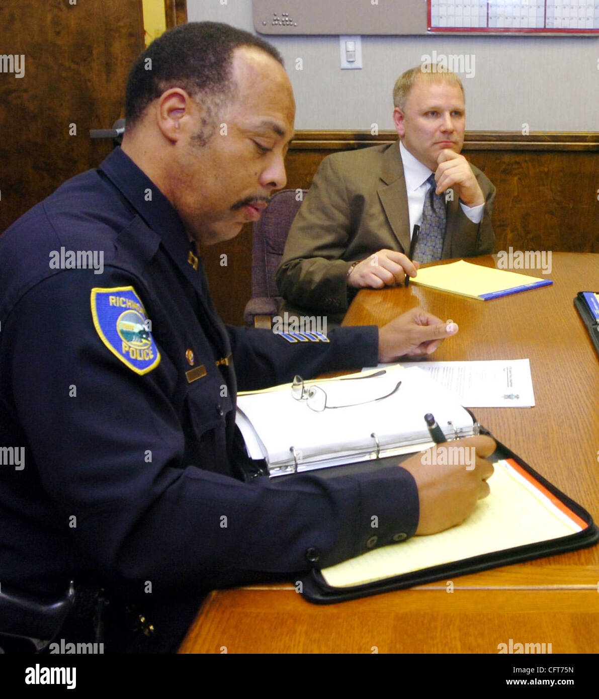 Richmond police chief chris magnus hi-res stock photography and images ...