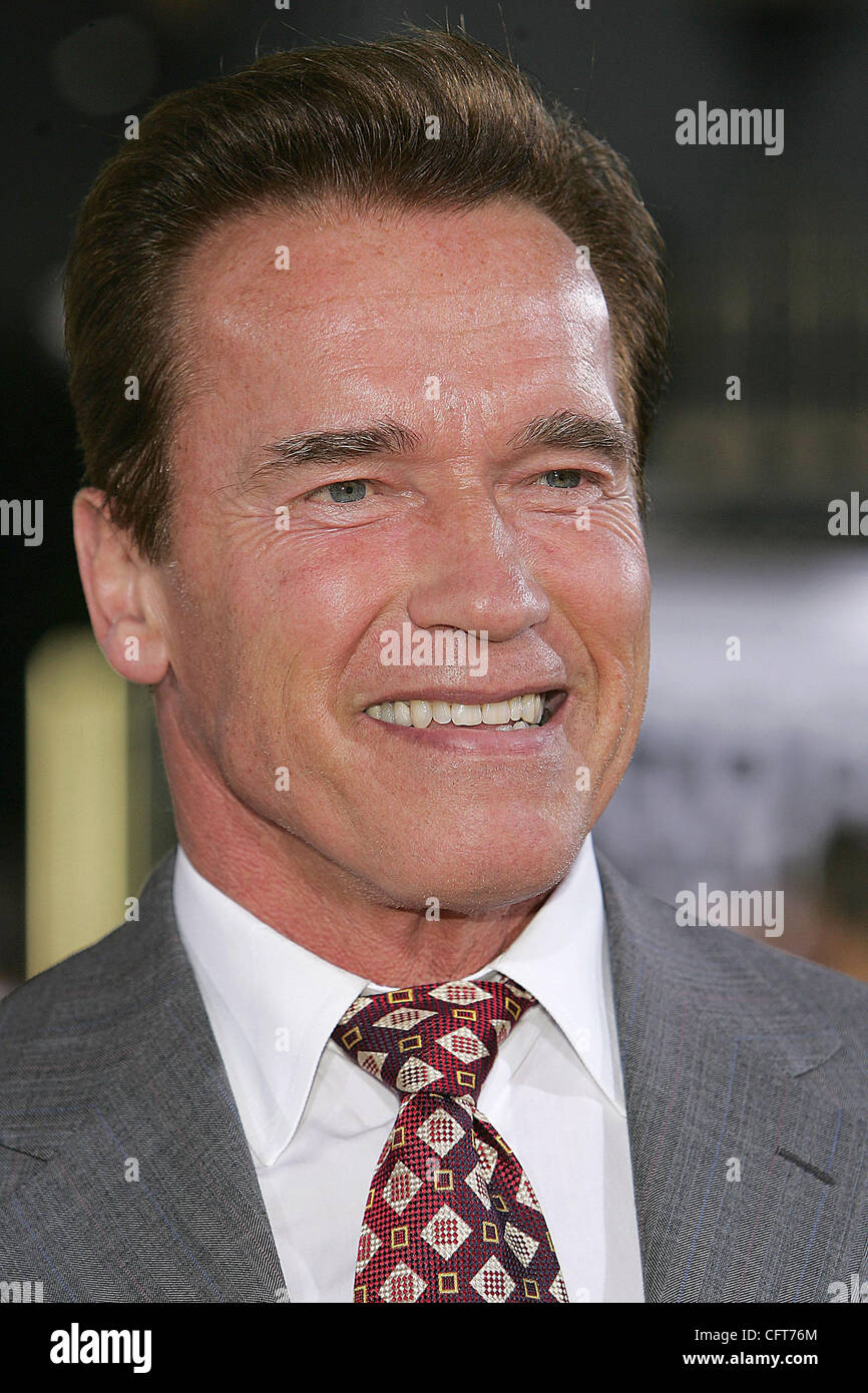 Dec 13, 2006; Hollywood, CA, USA; Actor/politician ARNOLD ...