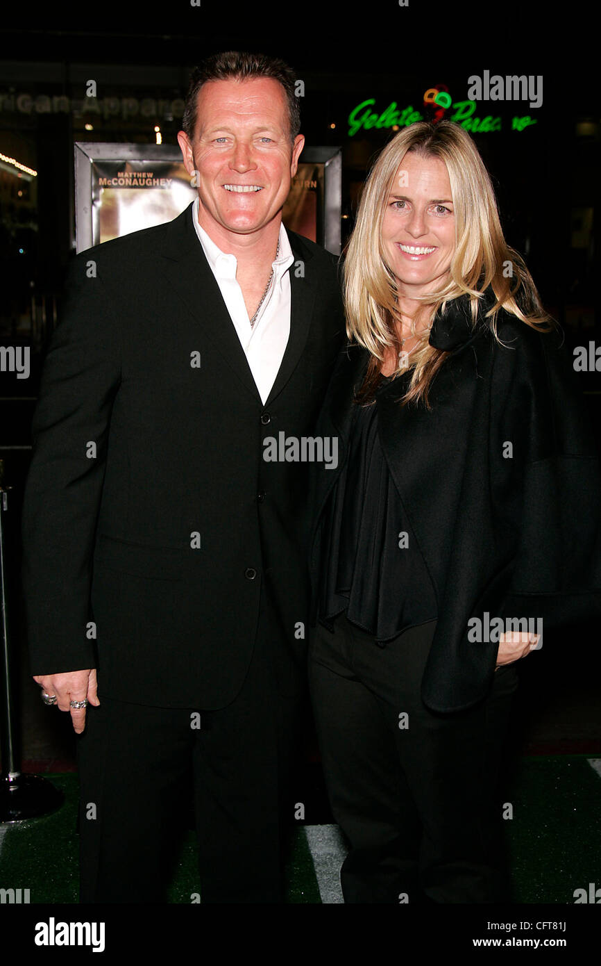 Dec 14, 2006; Hollywood, California, USA; Actor ROBERT PATRICK & WIFE ...