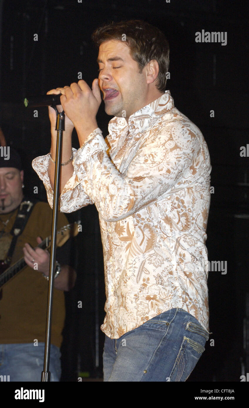 Dec. 16, 2006; Jacksonville, NC USA; Singer STEVE HOLY performs live as ...