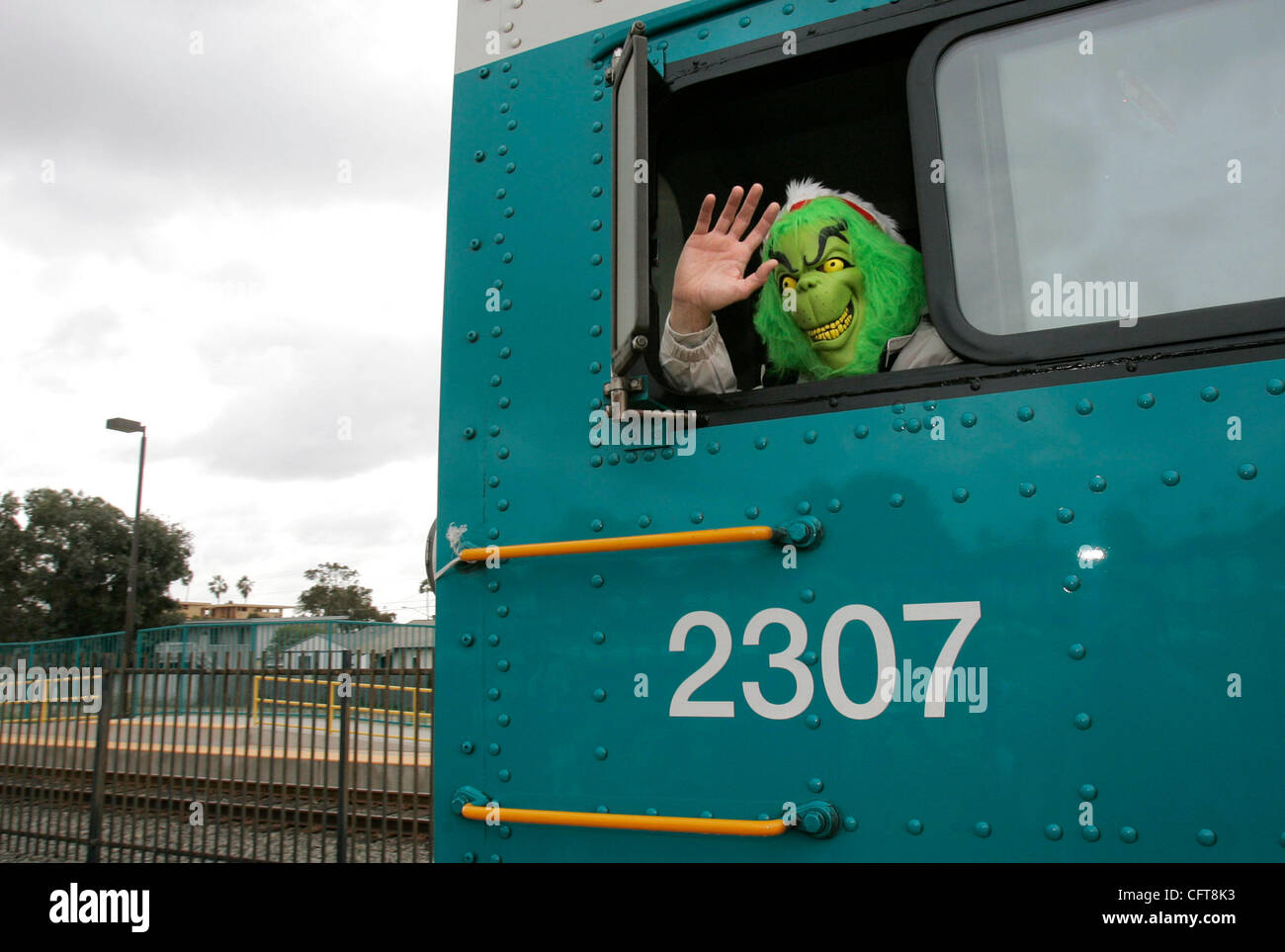 December 16, 2006, Oceanside, California, USA Santa's Coaster Express ...