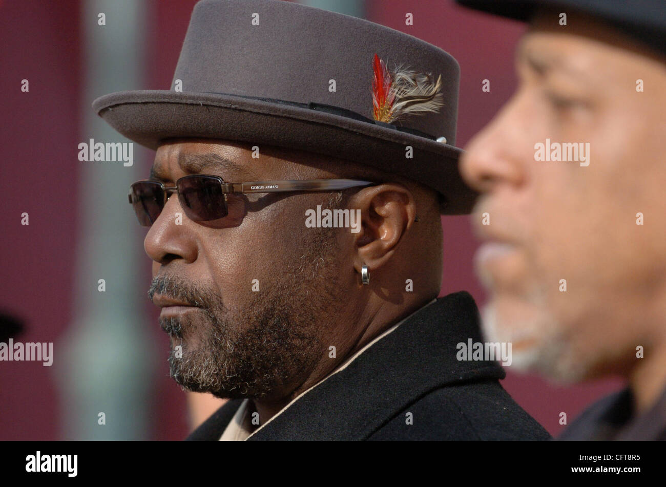 William Bell, the father of Sean Bell, and the Bell family attorneys ...