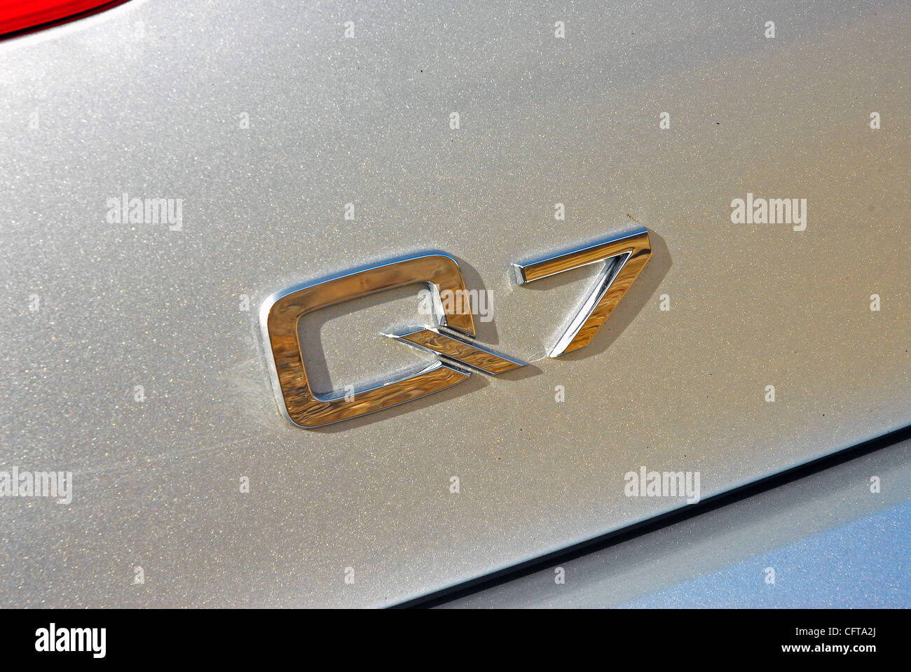 Rear Badge 2007 Audi Q7 Stock Photo - Alamy