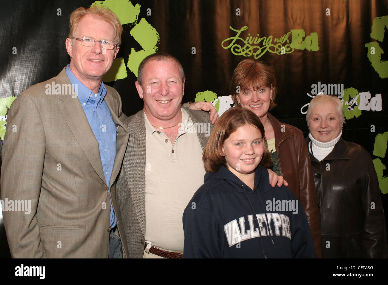 Dec 21, 2006; Los Angeles, CA, USA; ED BEGLEY JR. and family arriving ...