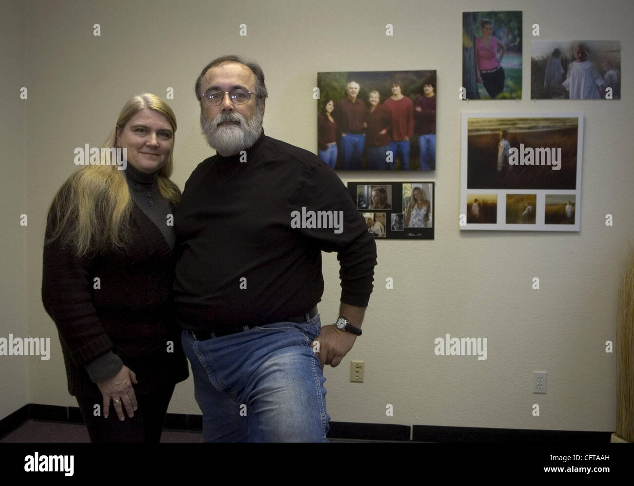 Carla and Bob Calkins in their Shingle Springs studio Thursday ...