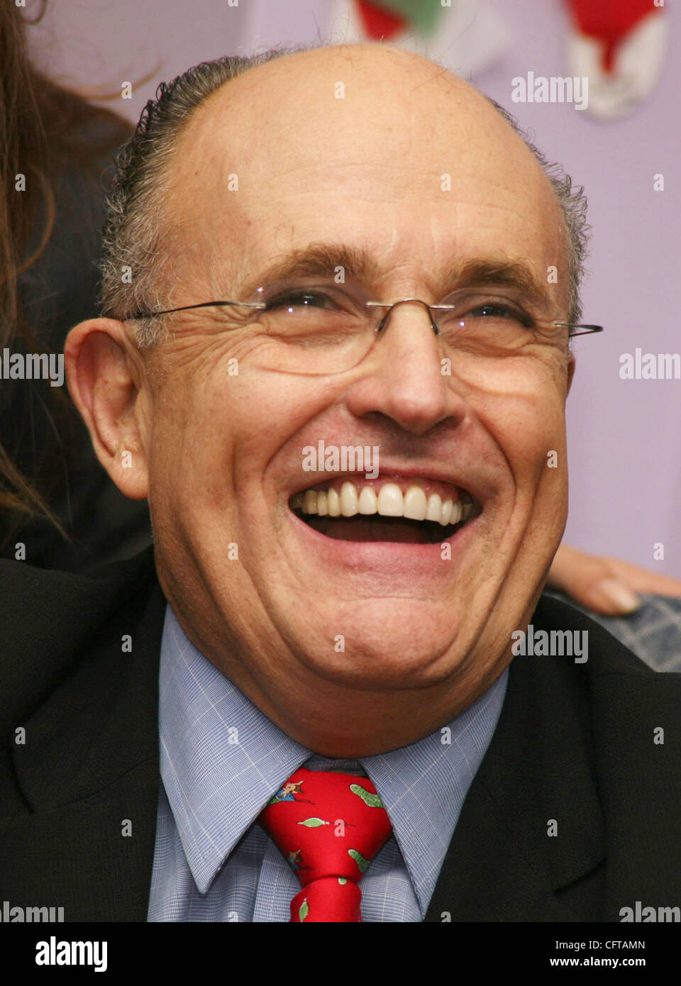 Dec 23, 2006; New York, NY, USA; Former NYC Mayor RUDOLPH GIULIANI ...
