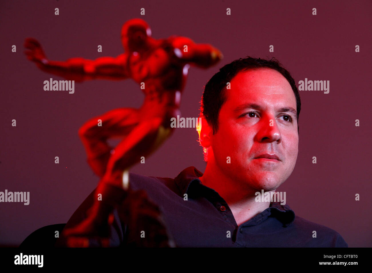 Director Jon Favreau is photographed at his office in Los Angeles ...