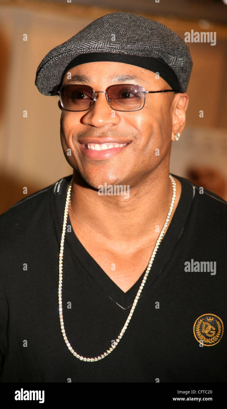 Jan 03, 2007; New York, NY, USA; Hip hop artist LL COOL J promotes his ...