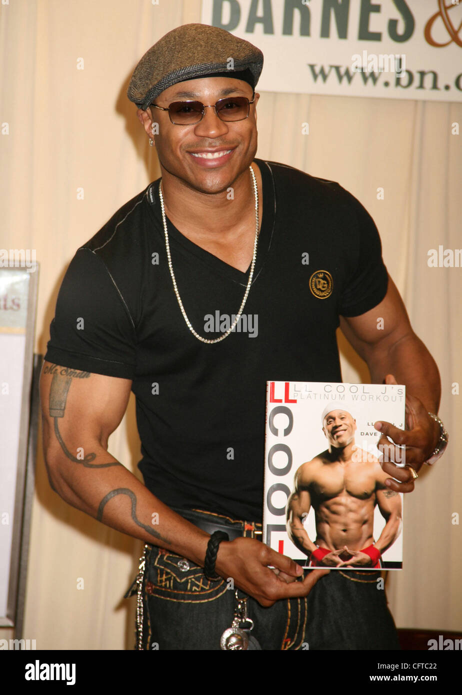 Jan 03, 2007; New York, NY, USA; Hip hop artist LL COOL J promotes his ...