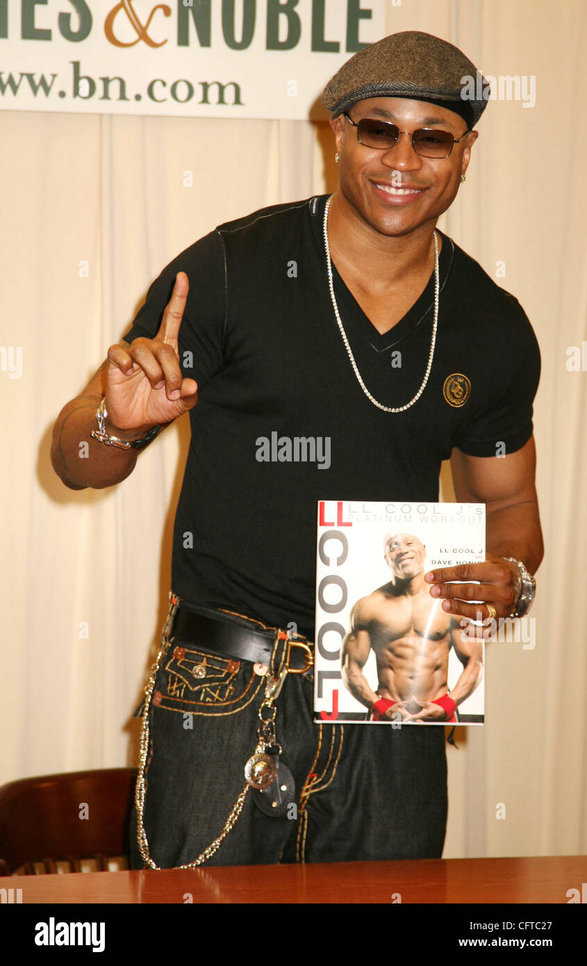Jan 03, 2007; New York, NY, USA; Hip hop artist LL COOL J promotes his ...