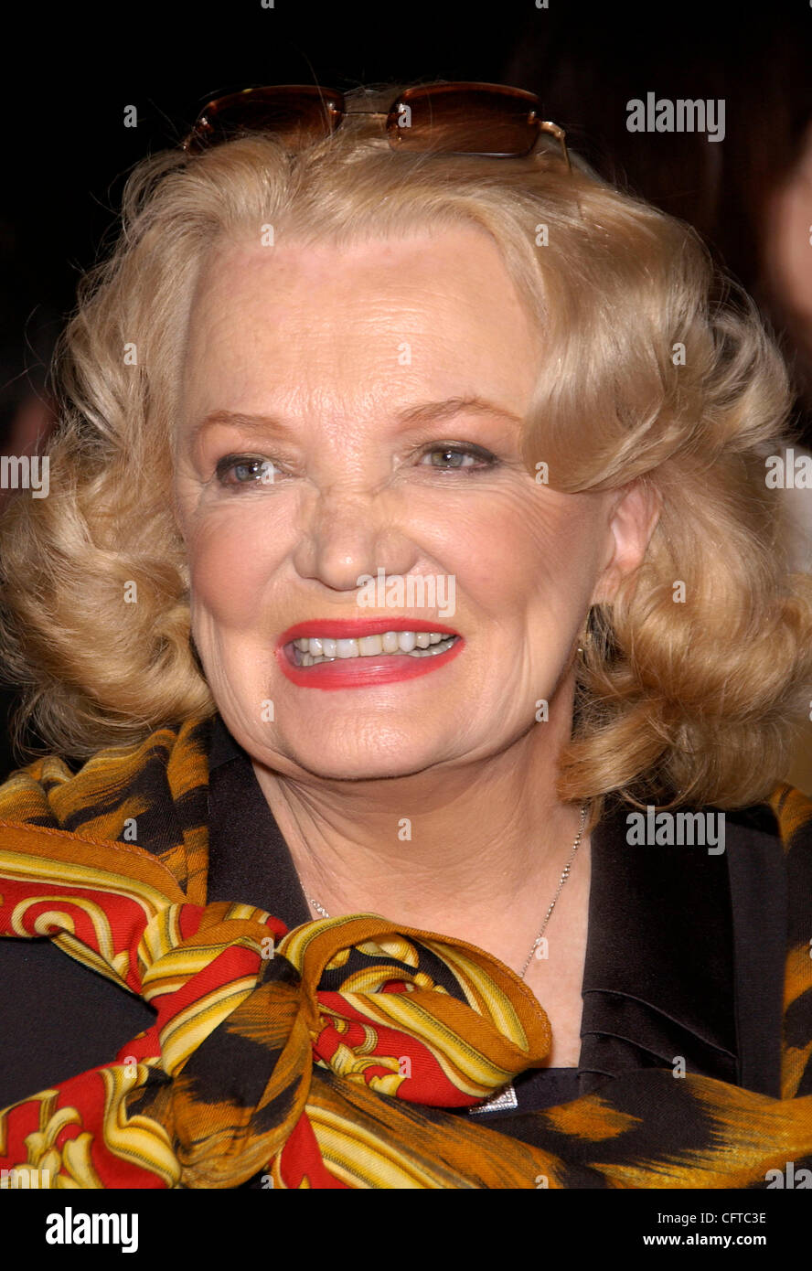 Jan 3, 2007; Hollywood, California, USA; Actress GENA ROWLANDS at the ...