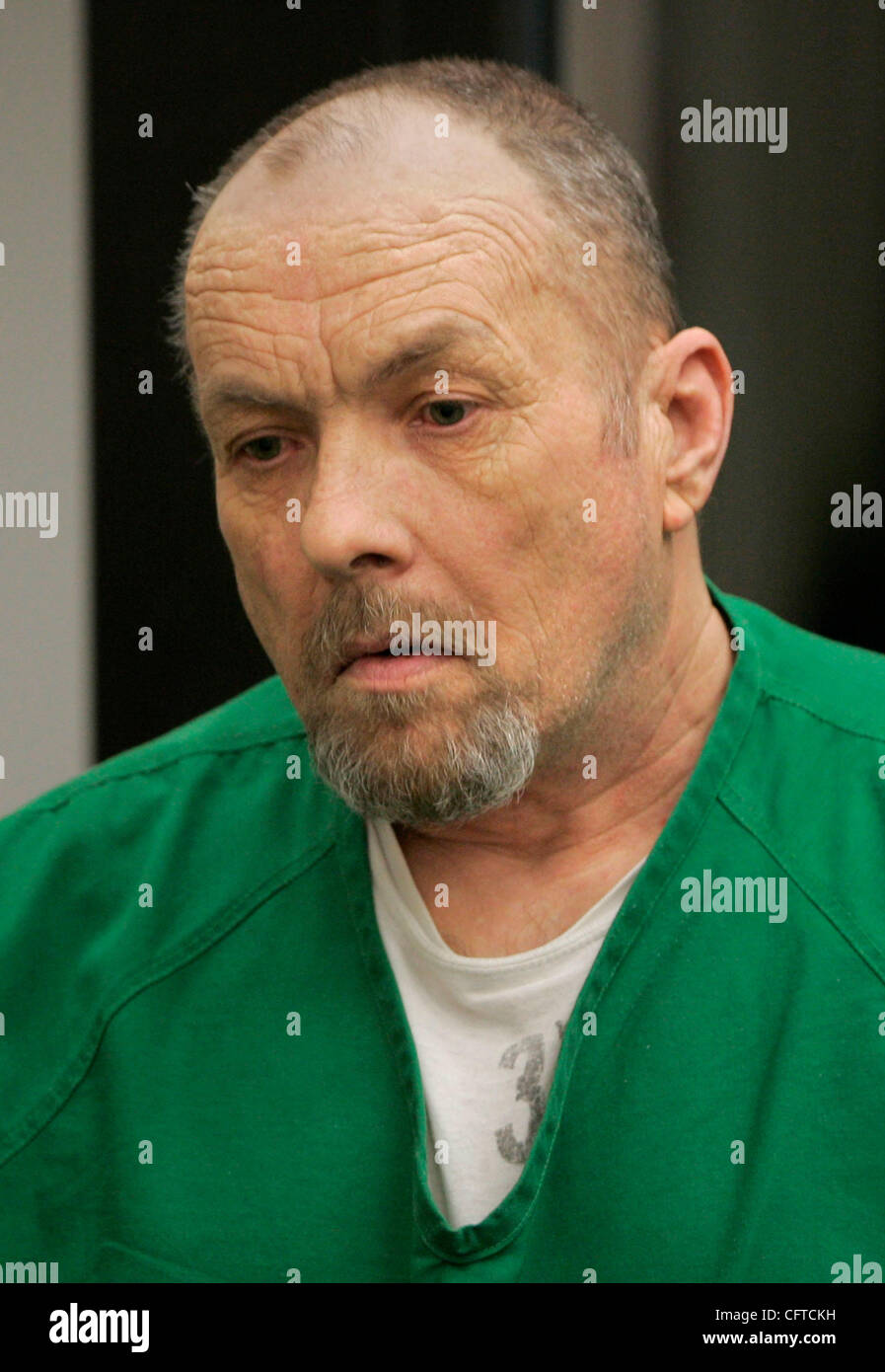 May 5, 2006, Pitzer, California, USA EDWARD WILLIAM PITZER listens ...