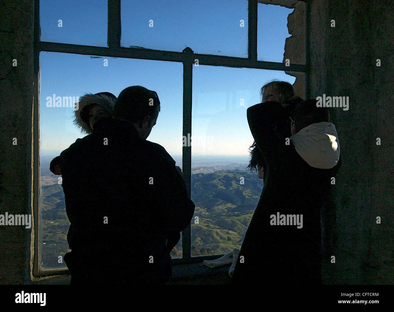 Brisk wind and 32-degree temperatures combine to create a view that ...