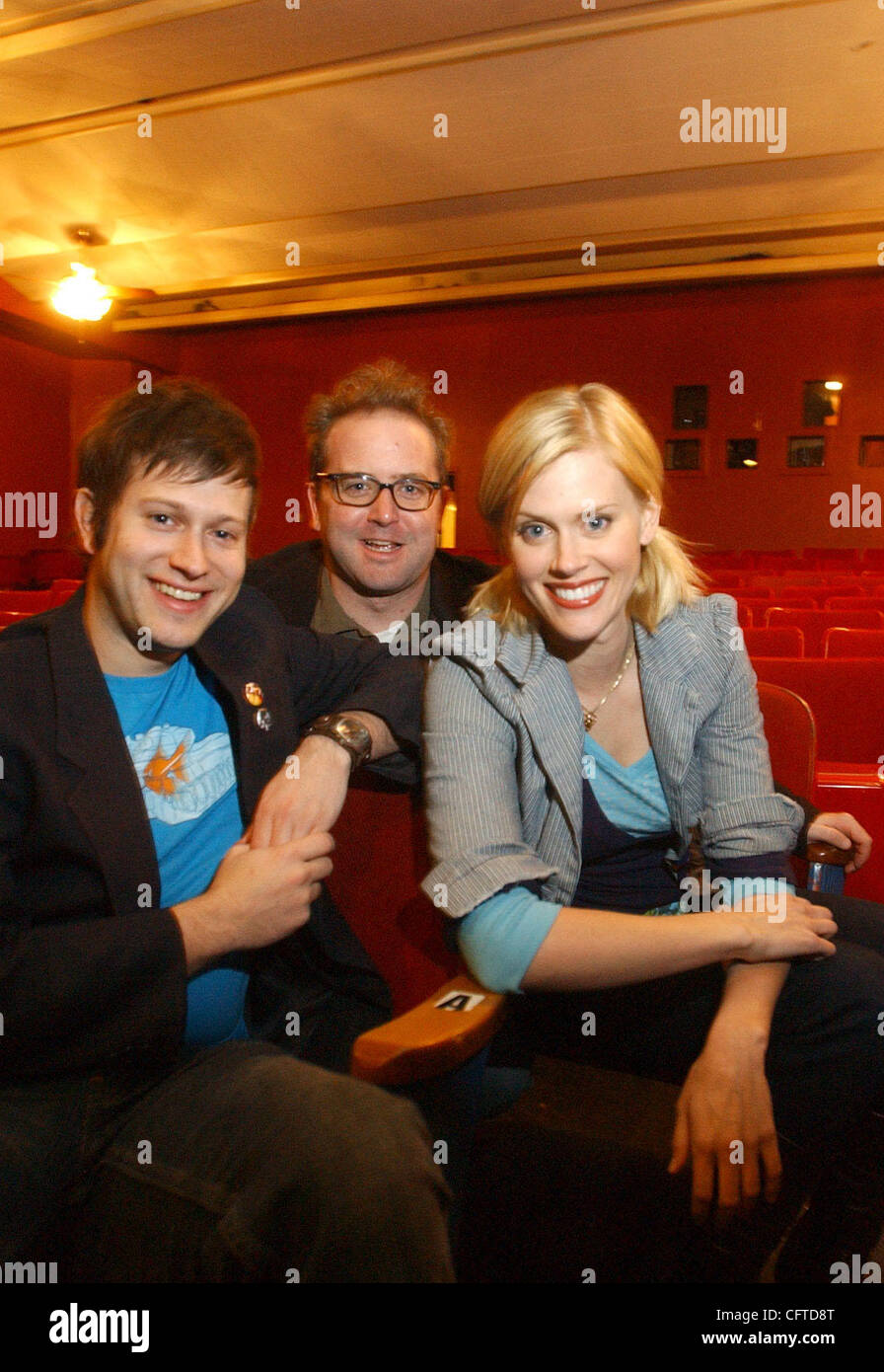 (from left) Creators of SF Sketchfest Cole Stratton, David Owen and ...