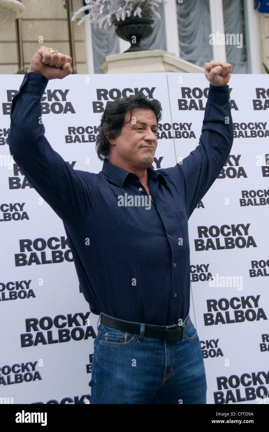 Madrid. Palace Hotel. Sylvester Stallone presents in Madrid his ...