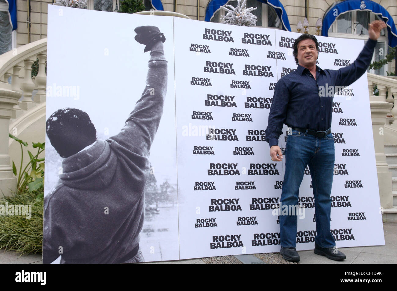 Madrid. Palace Hotel. Sylvester Stallone presents in Madrid his ...