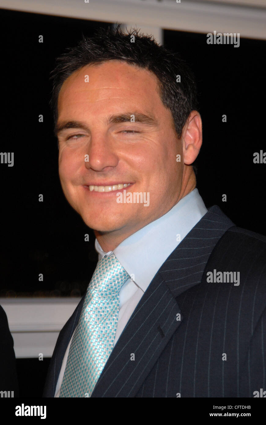 Jan 09, 2007; New York, NY, USA; NY GIANT JAY FEELEY at the MDA Muscle ...