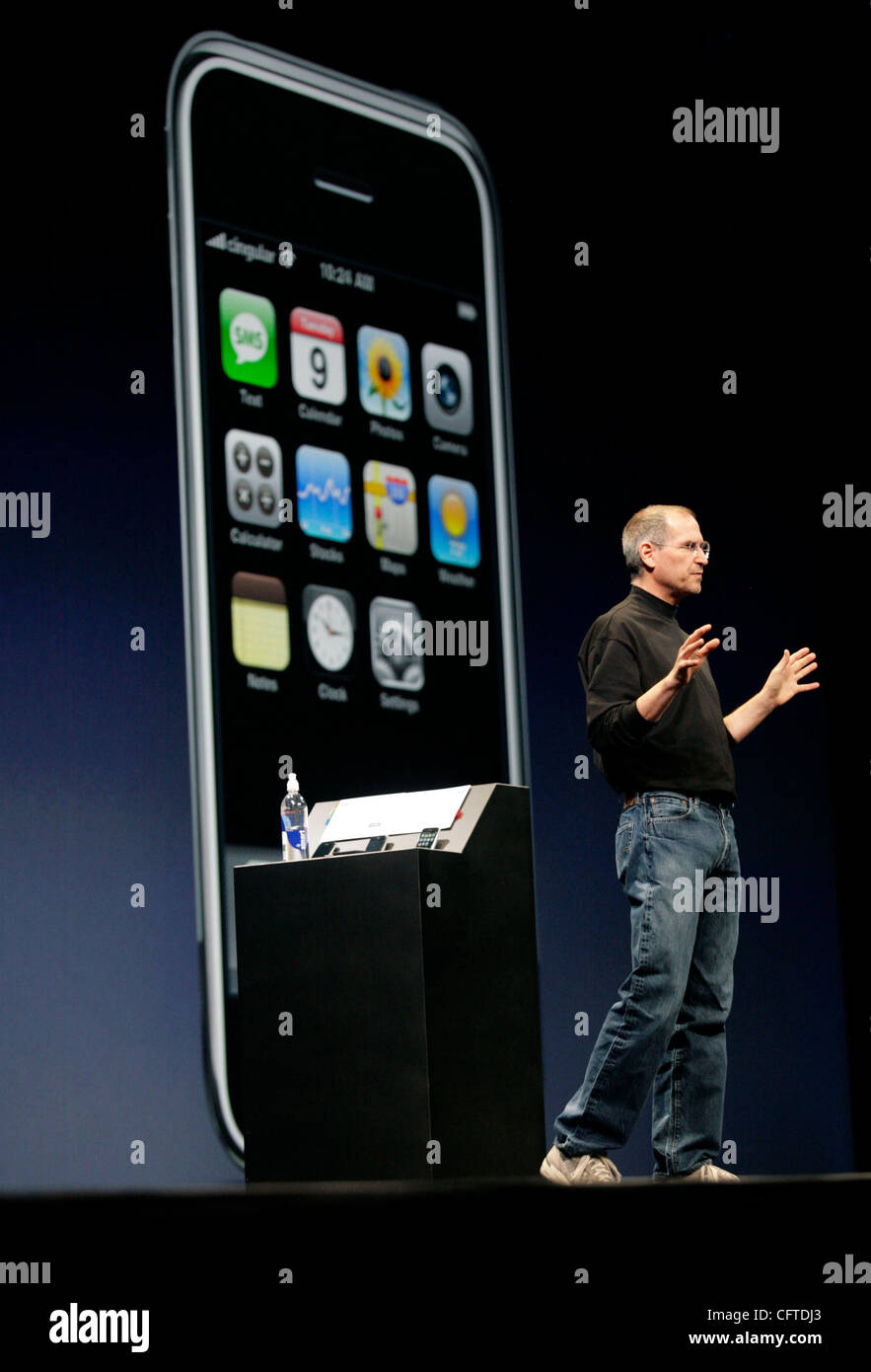 Jan 09, 2007; San Francisco, CA, USA; Apple Computer Inc. Chief ...