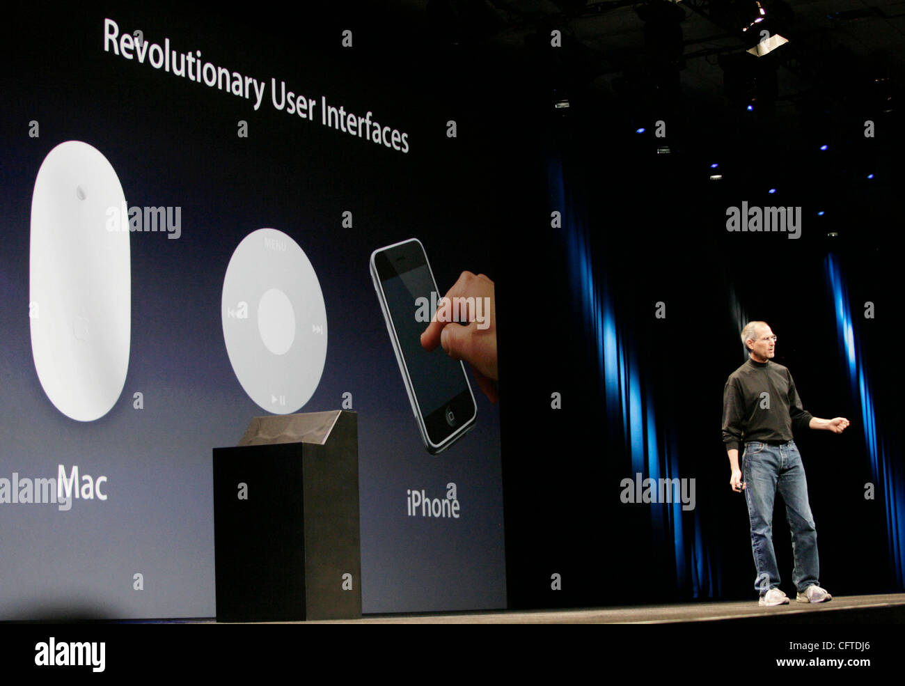 Jan 09, 2007; San Francisco, CA, USA; Apple Computer Inc. Chief ...
