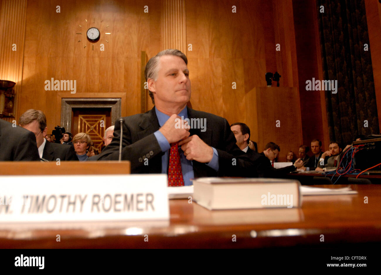 Jan 09, 2007 - Washington, DC, USA - 9/11 commission member TIMOTHY ...