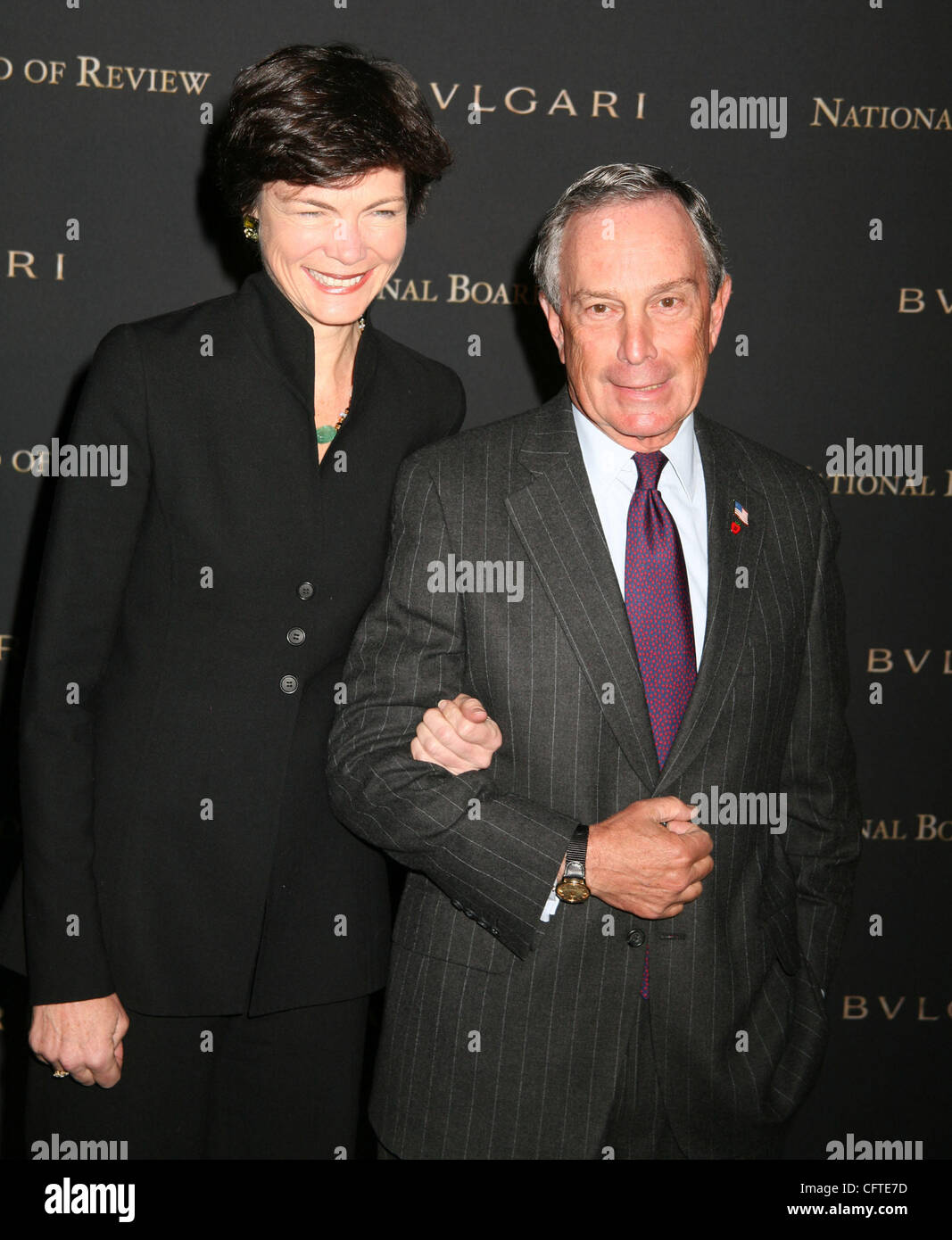 Jan 09, 2007; New York, NY, USA; NYC Mayor MICHAEL BLOOMBERG and his ...