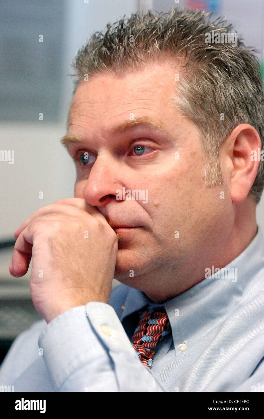 Mike Anderson of Manteca, whose son Mike Jr. was killed in Iraq in 2004 ...