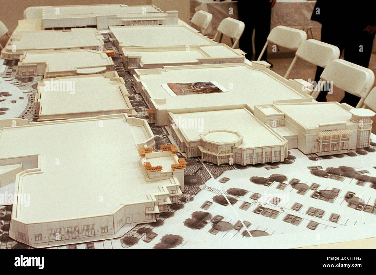 The full-scale model of the Towne Center on Thursday January 11, 2007 ...