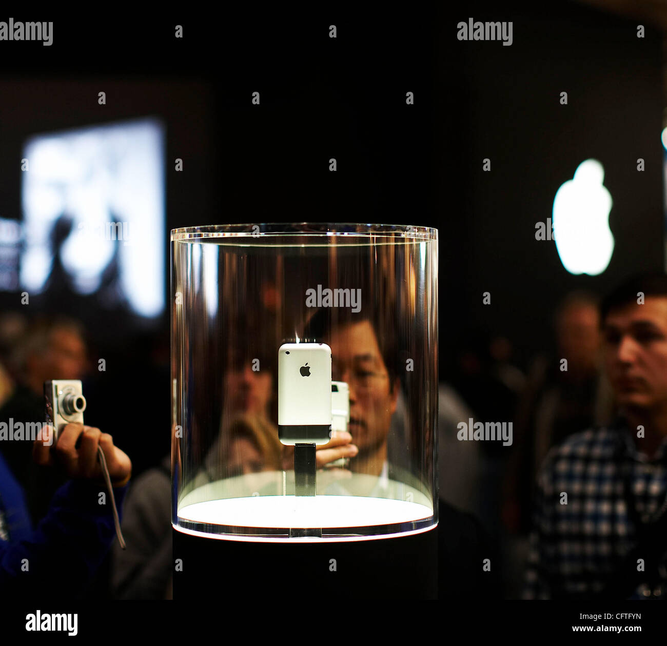 Jan 11, 2007; San Francisco, CA, USA; Apple Computer Inc. introduces ...