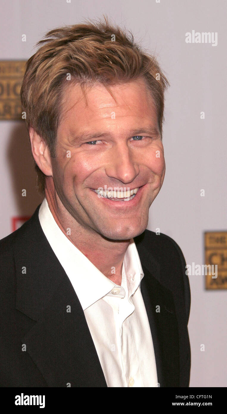 Jan 12, 2007; Hollywood, California, USA; Actor AARON ECKHART at the ...
