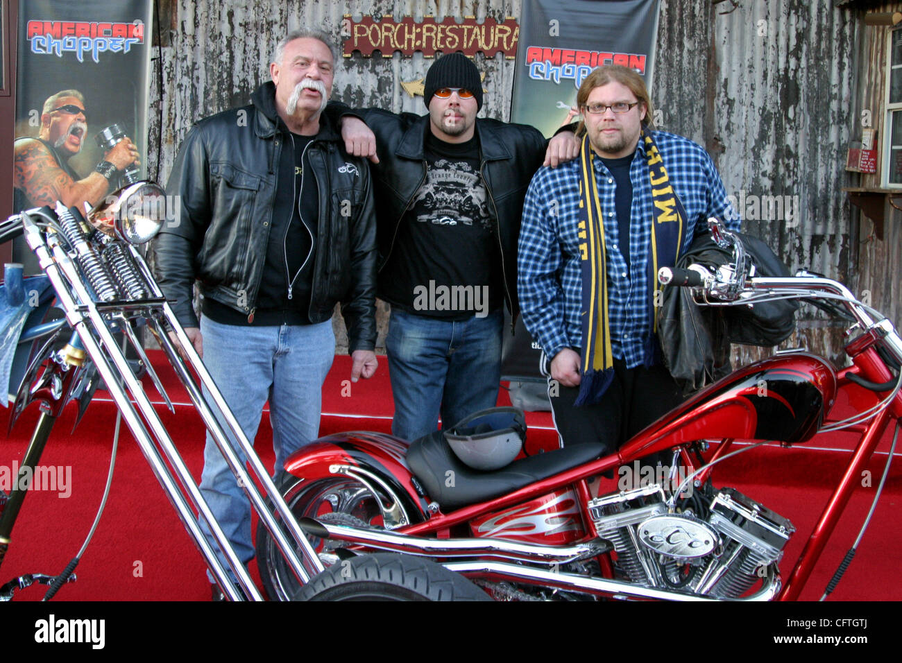 Jan 13, 2007; West Hollywood, CA, USA; American Chopper series ...