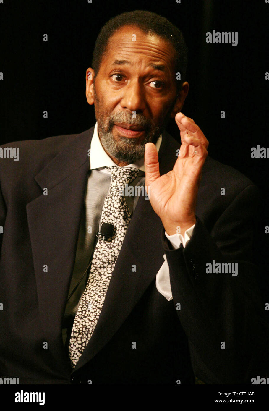 Jan 13, 2007; New York, NY, USA; Bassist RON CARTER at the panel ...