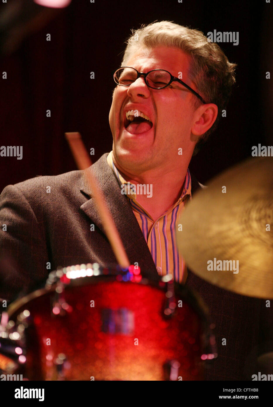 Jan 13, 2007; New York, NY, USA; Drummer MATT WILSON from 'Charlie ...
