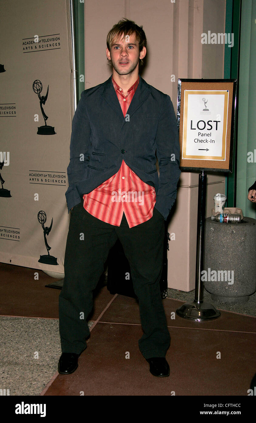 Jan 13, 2007; North Hollywood, California, USA; Actor DOMINIC MONAGHAN ...