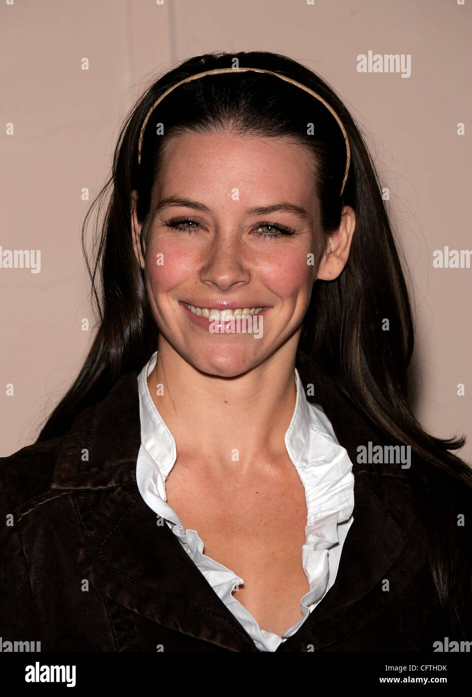Jan 13, 2007; North Hollywood, California, USA; Actress EVANGELINE ...