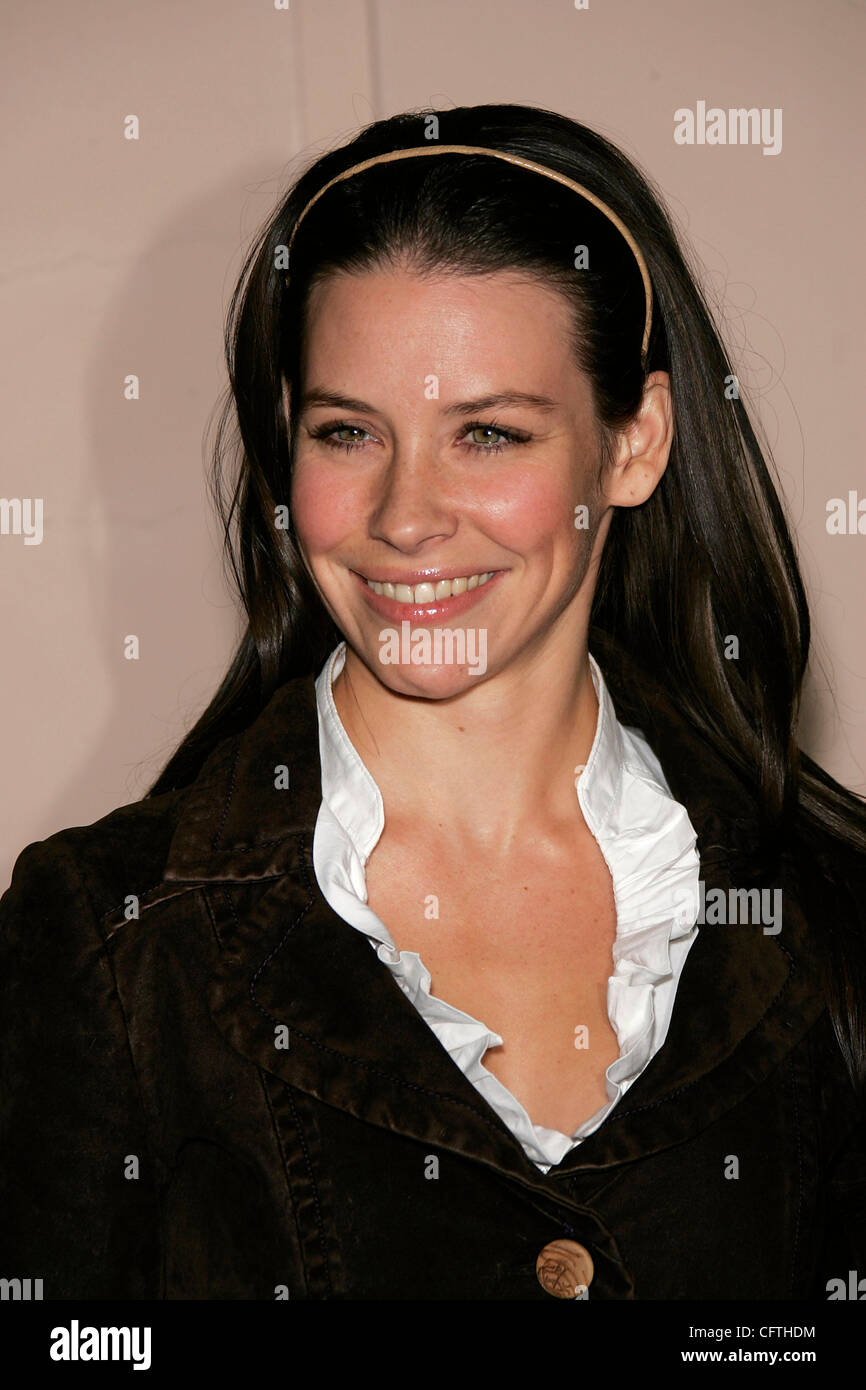 Jan 13, 2007; North Hollywood, California, USA; Actress EVANGELINE ...
