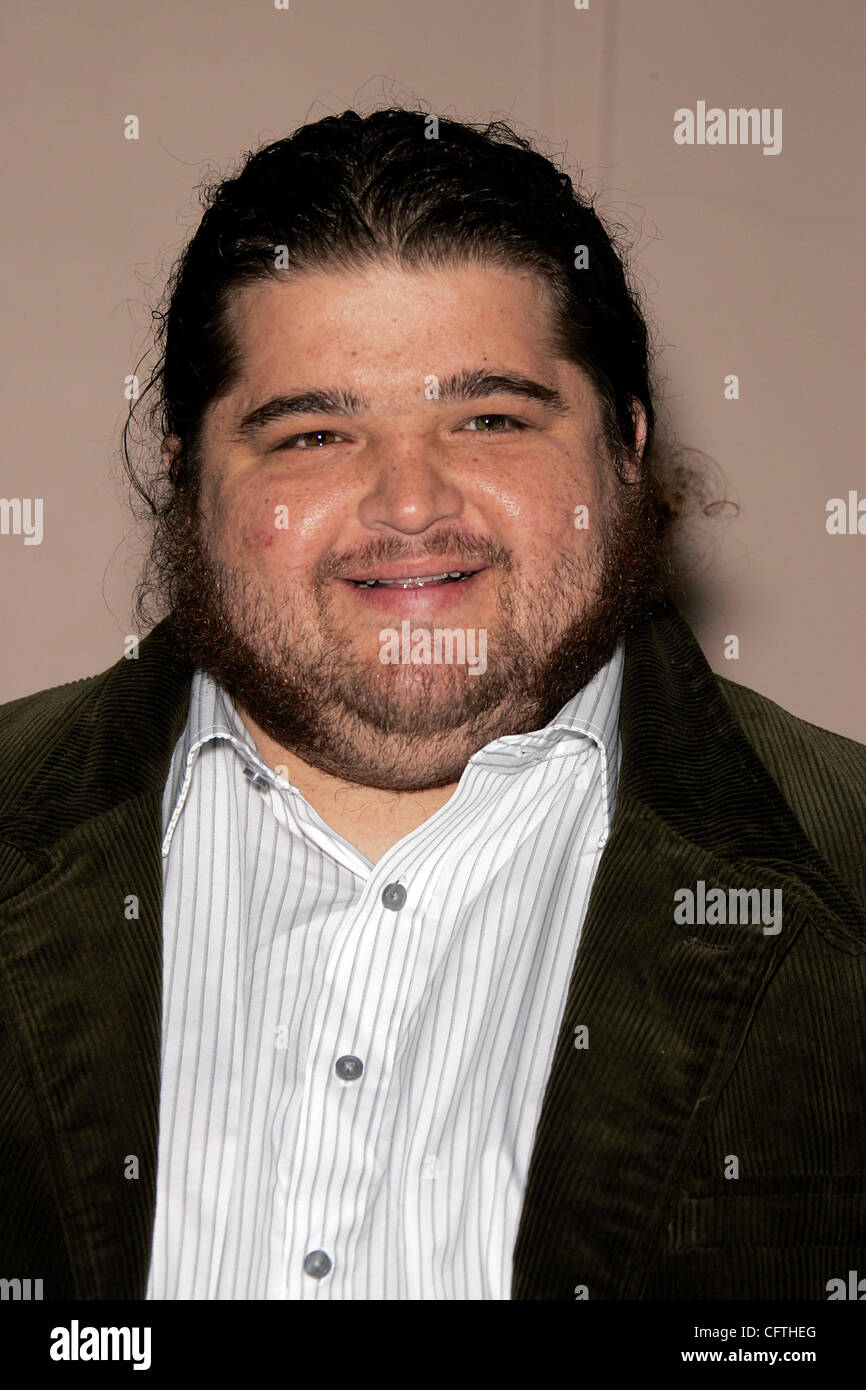 Jan 13, 2007; North Hollywood, California, USA; Actor JORGE GARCIA at ...