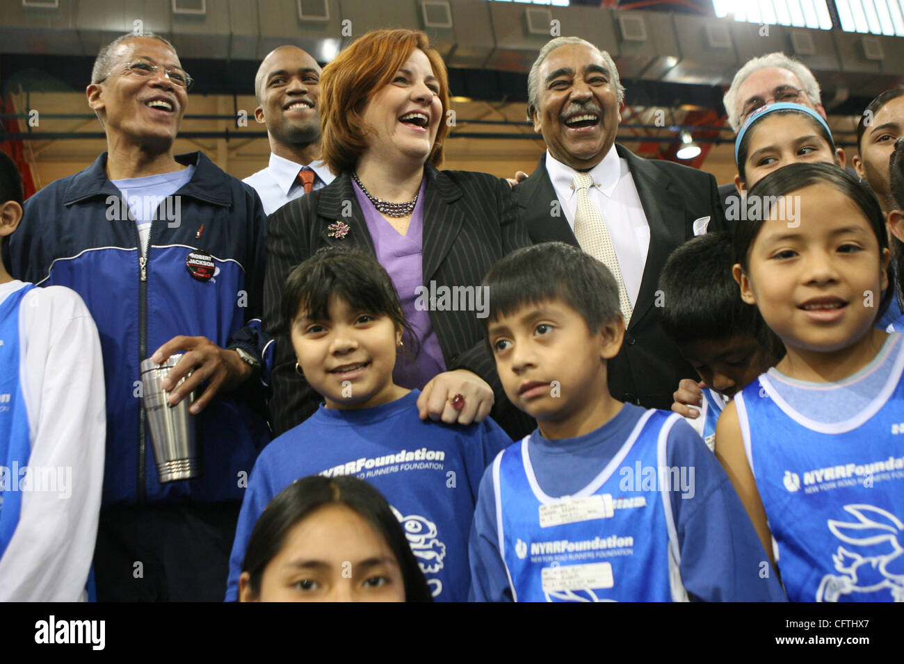 Congressman Charles Rangel and City Council Speaker Christine Quinn ...