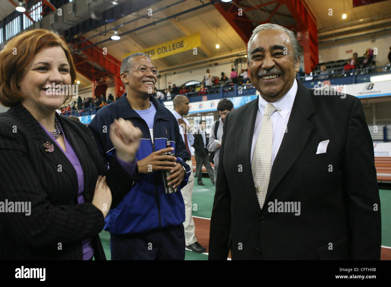 L/R: City Council Speaker Christine Quinn, City councilmember Robert ...