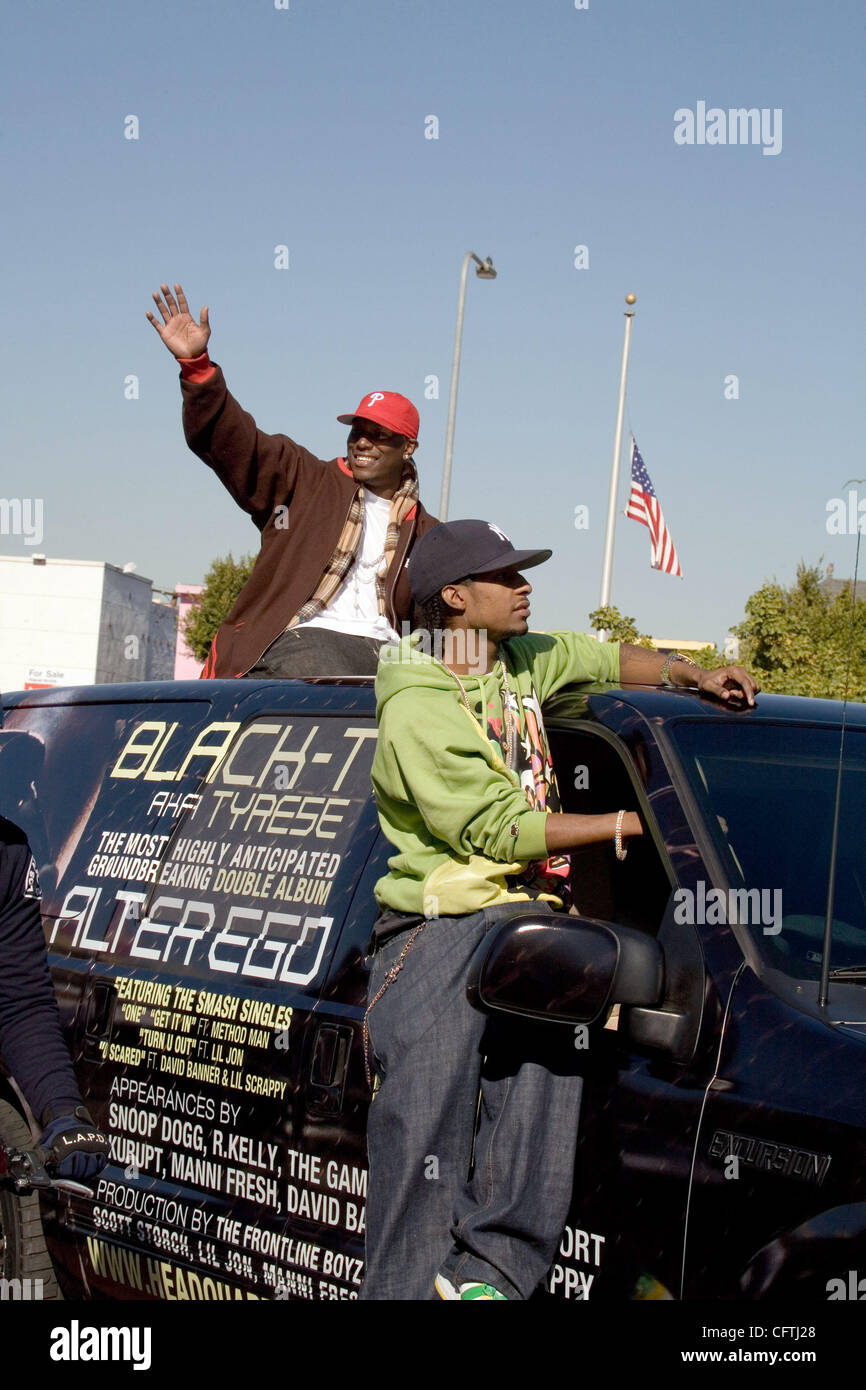 Jan 14, 2007 - Los Angeles, CA, USA - Recording artist BLACK TY AKA ...
