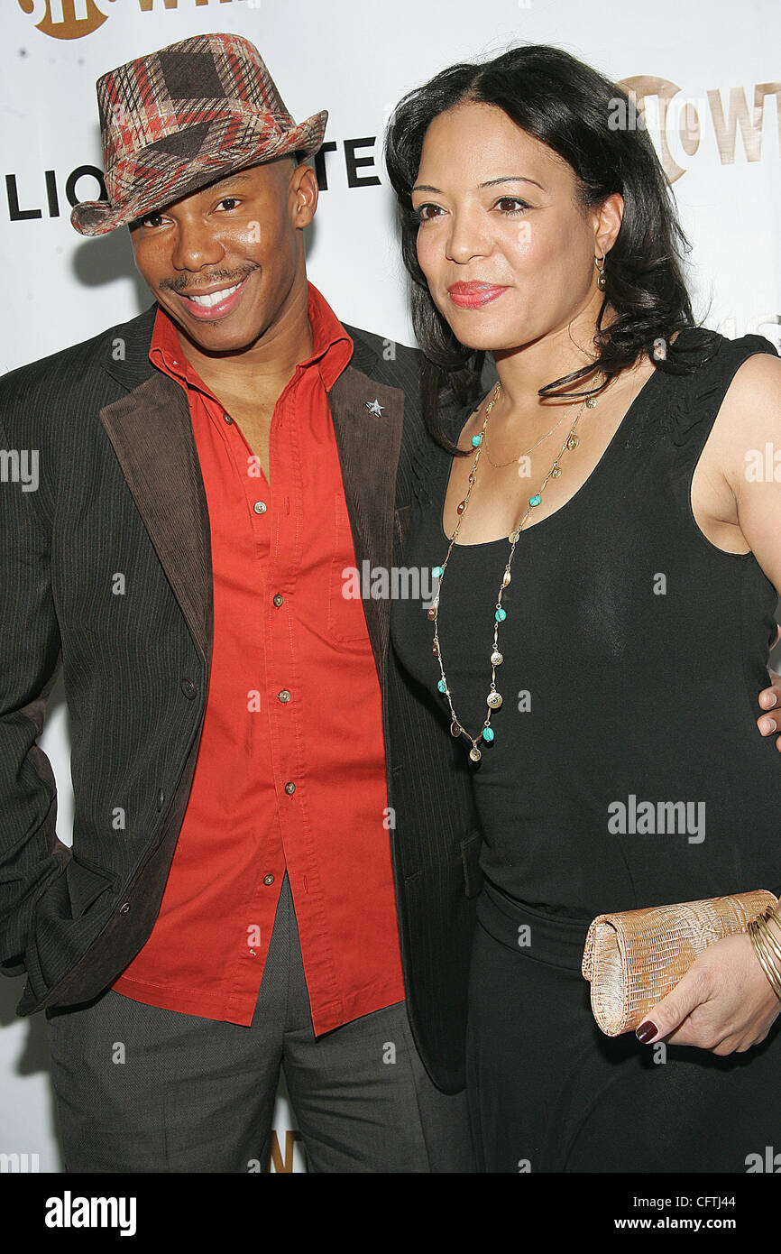 © 2006 Jerome Ware/Zuma Press ERIK KING and LAUREN VELEZ during arrivals at the Showtime and ...