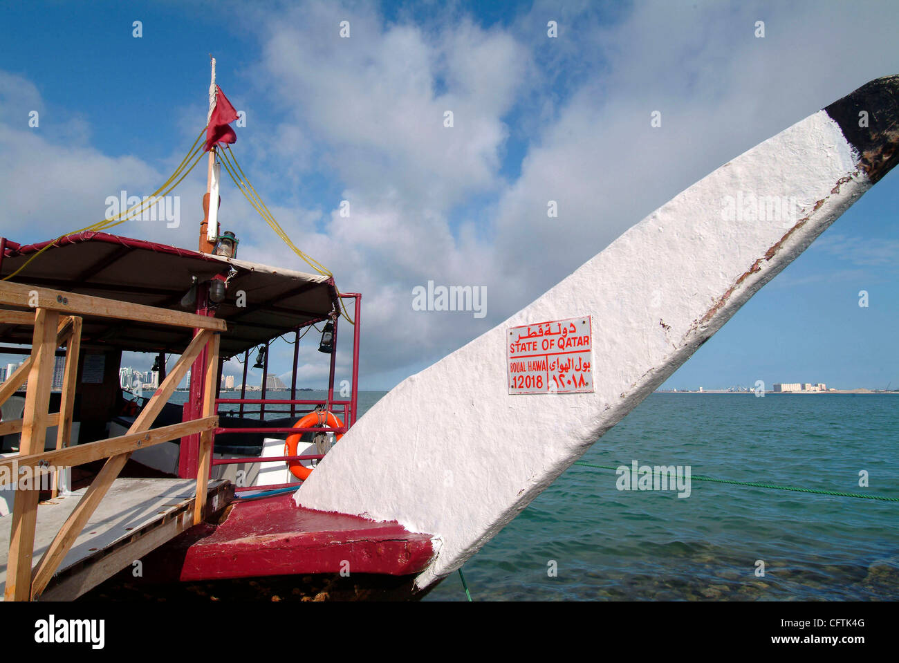 DOHA / CAPITAL of QATAR January 2007 View of downtown Doha from ...