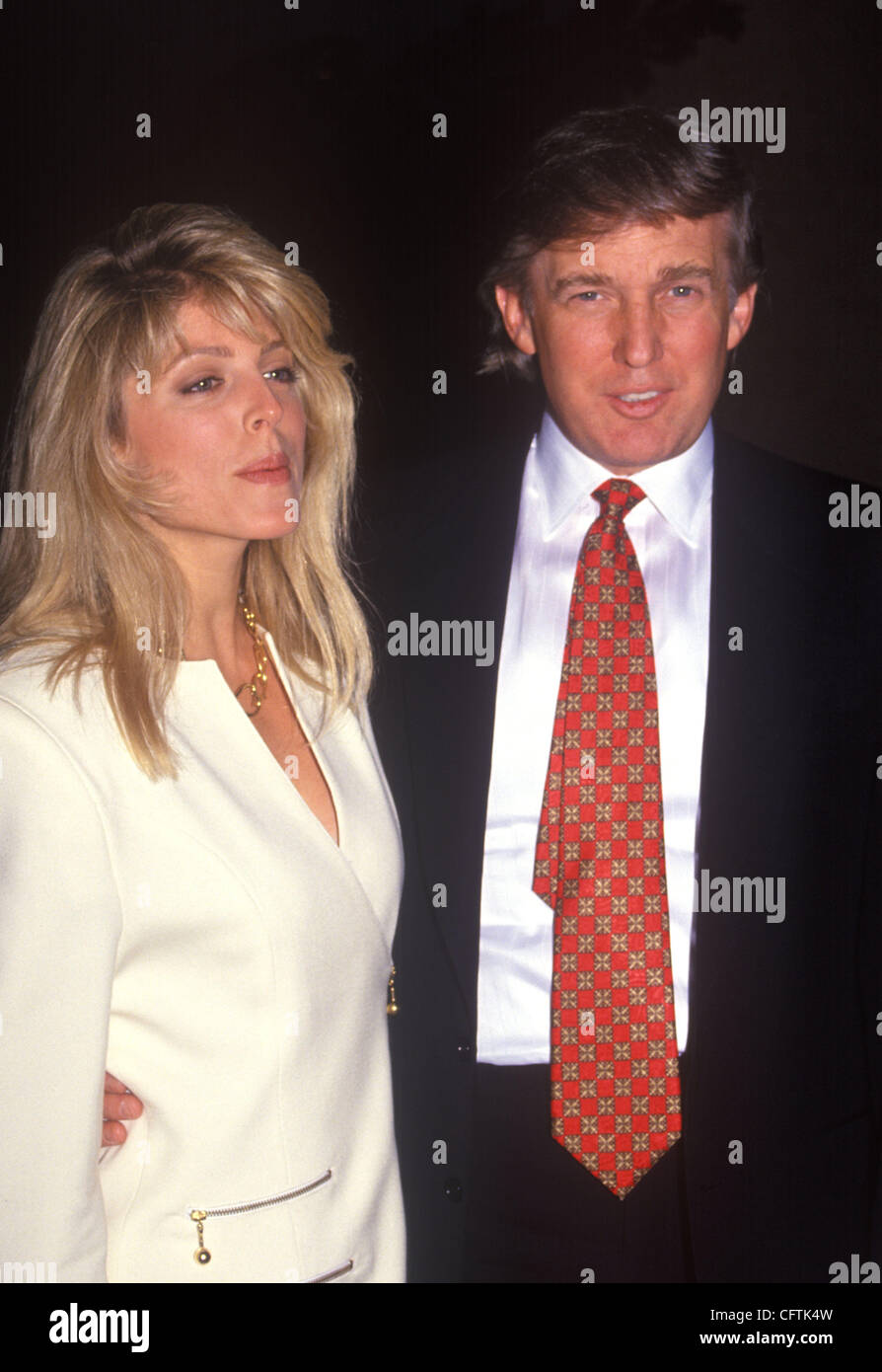 Marla maples donald trump hi-res stock photography and images - Alamy