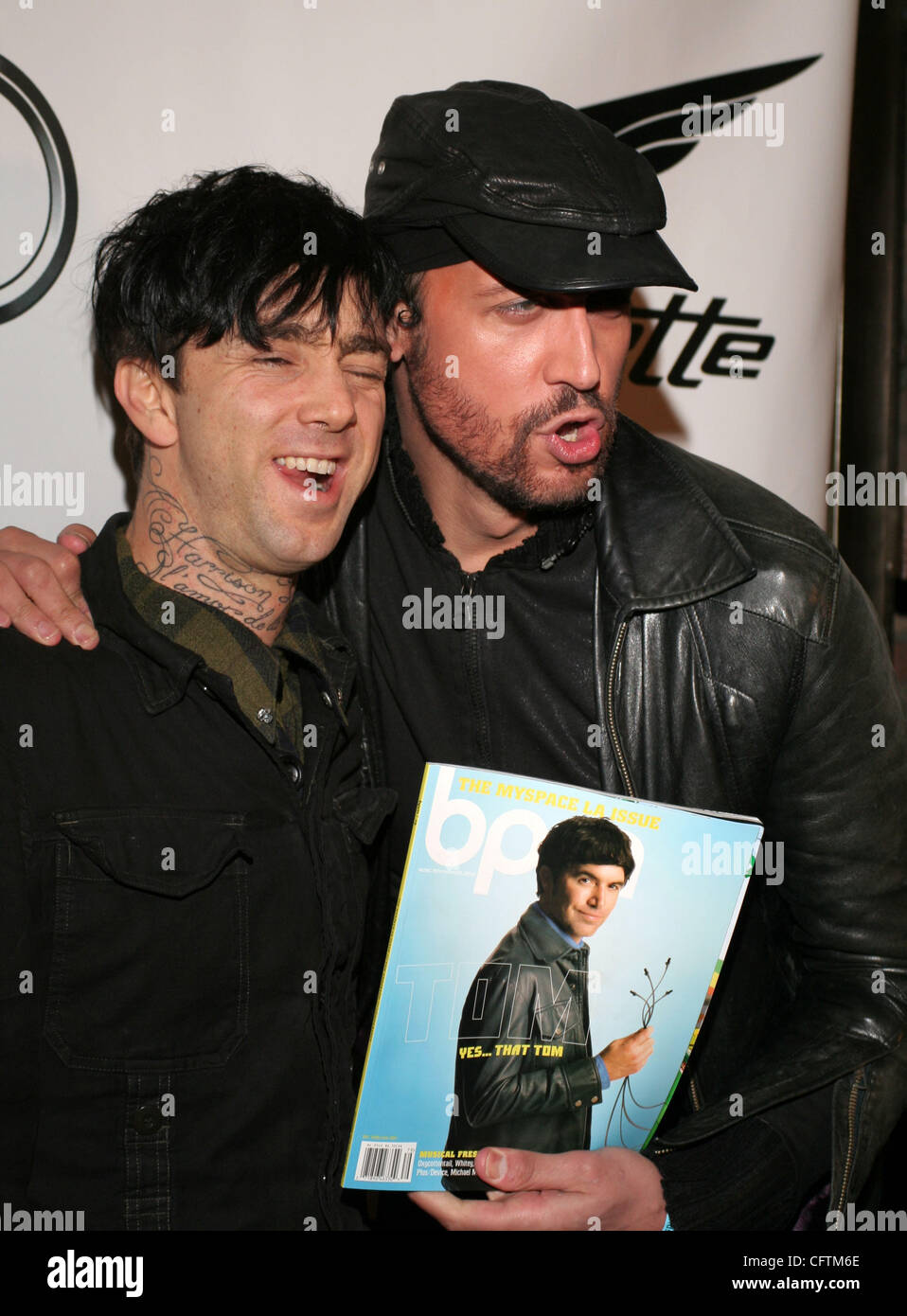Jan 17, 2007; Hollywood, CA, USA; JEFFREY SEBELIA and SANTINO RICE from ...