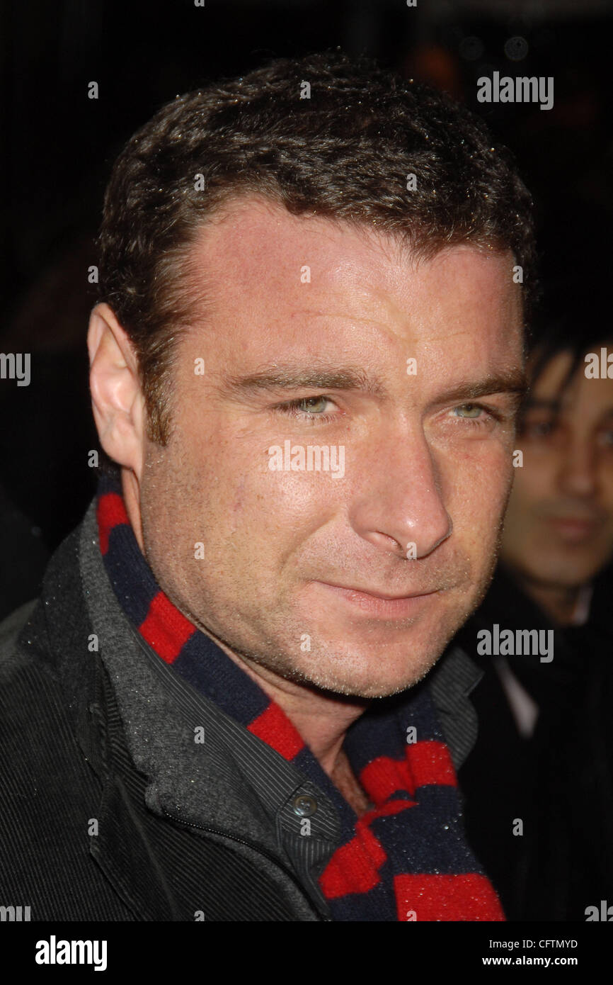 Jan 18, 2007; New York, NY, USA; LIEV SCHREIBER at the New York ...