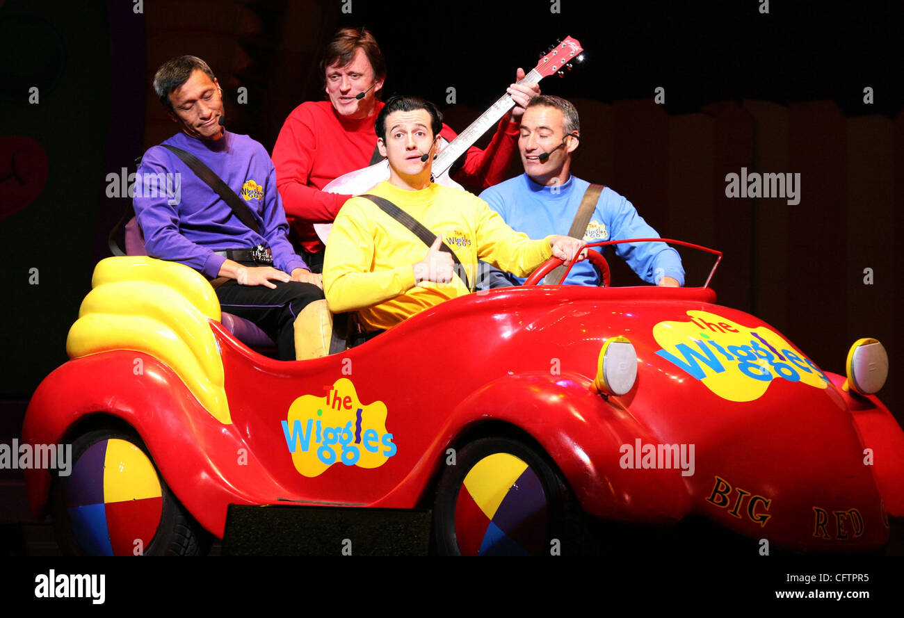 Jan 20, 2007; New York, NY, USA; THE WIGGLES (L-R) JEFF FATT, MURRAY ...