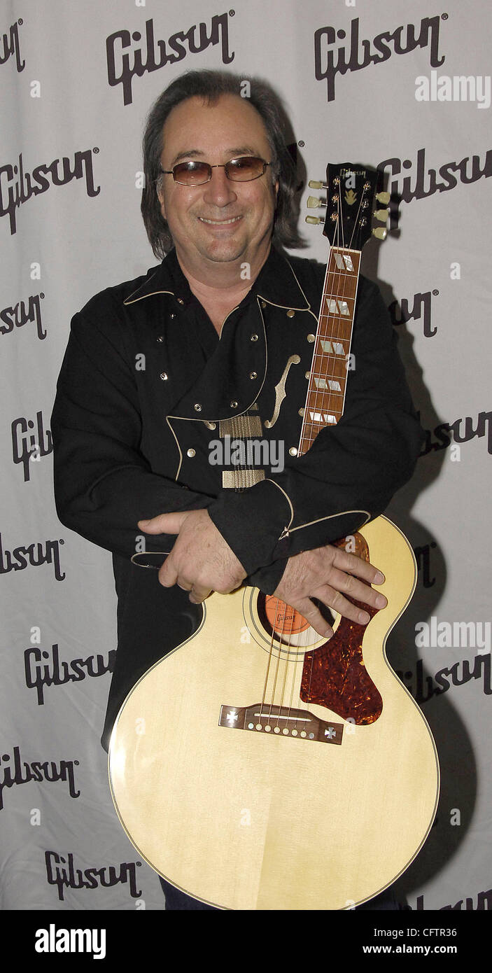 January 20, 2007; Anaheim, CA, USA; Musician JIM MESSINA in the Gibson ...