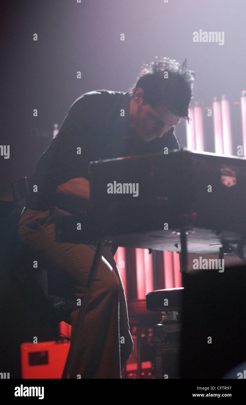 Jan. 21, 2007; Raleigh, NC USA; Singer PAUL MEANY of the band MUTE MATH ...