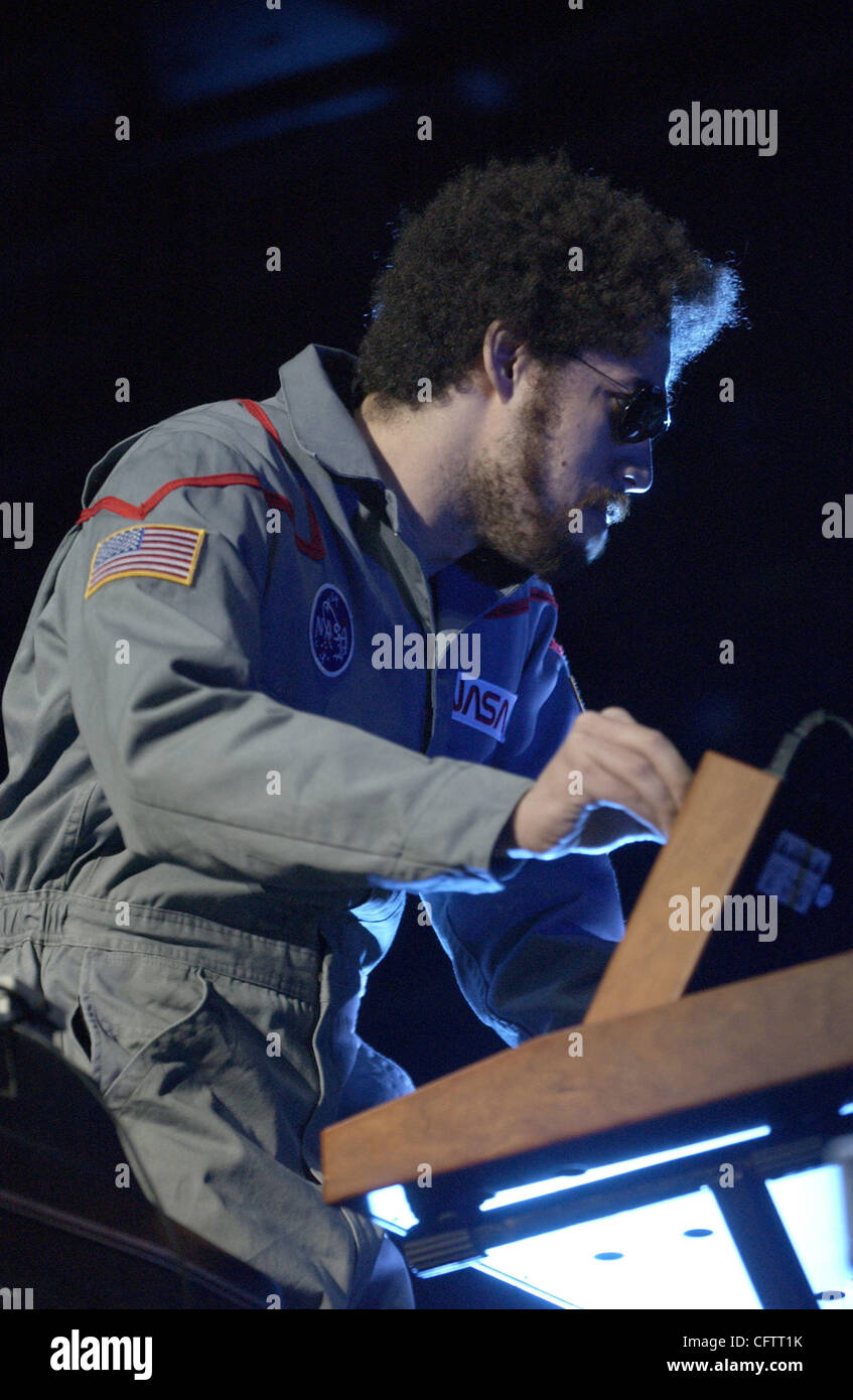 Jan. 22, 2007 Raleigh, NC; USA Musician DANGER MOUSE of the band GNARLS ...