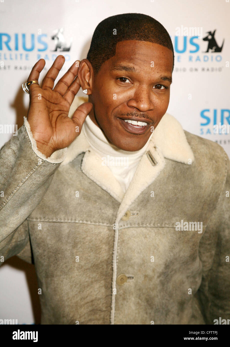 Jan 23, 2007; New York, NY, USA; Comedian/actor/singer JAMIE FOXX ...