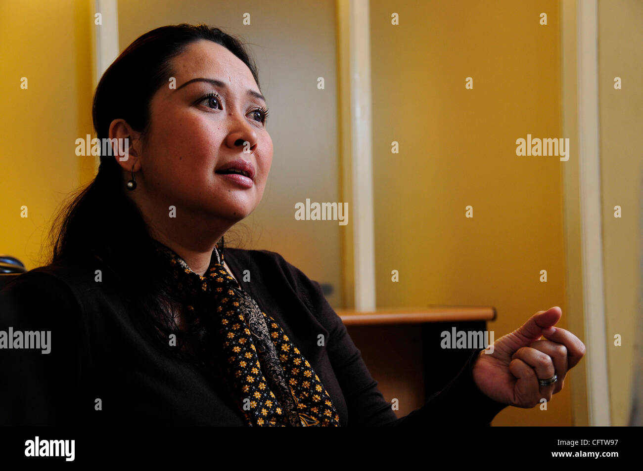 Jakarta, Indonesia Ira Maya Sopha talks to reporter of The Weekender ...